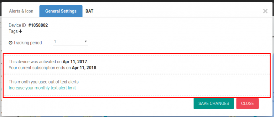 Trackimo User Manual - Trackimo