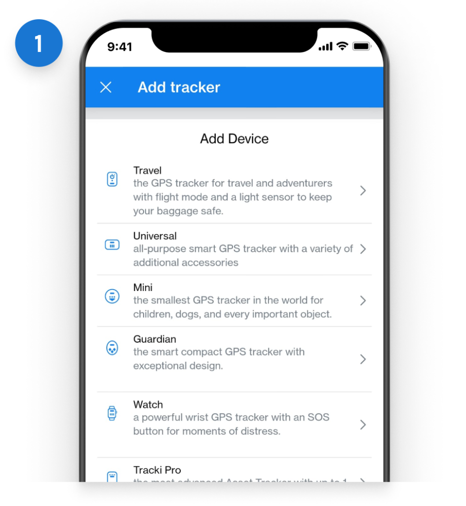 Activate your device - Trackimo